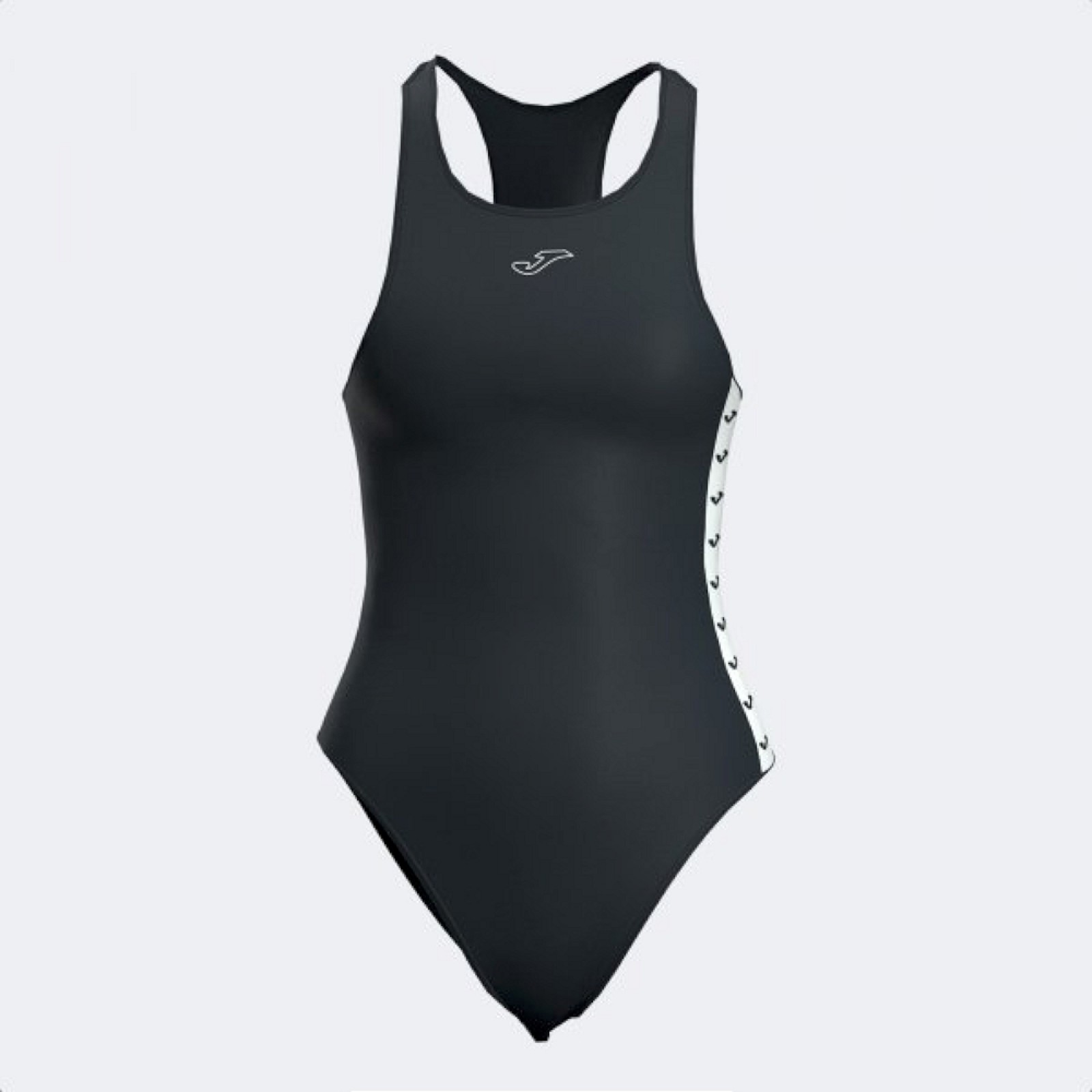 Joma SPLASH SWIMSUIT BLACK WHITE Badeanzüge schwarz --> yam-yam-world.de