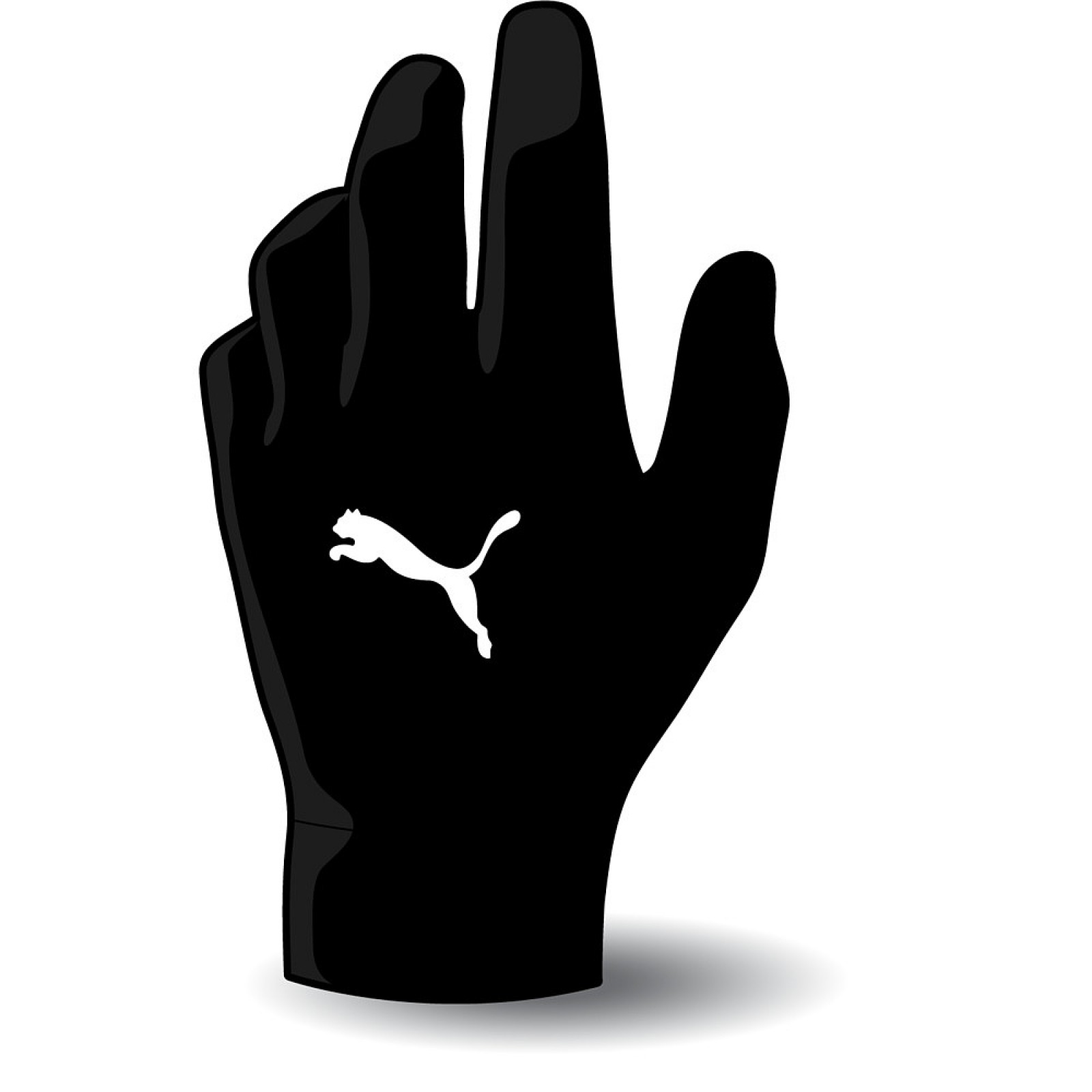 Puma FIELD PLAYER GLOVE Handschuhe schwarz --> yam-yam-world.de