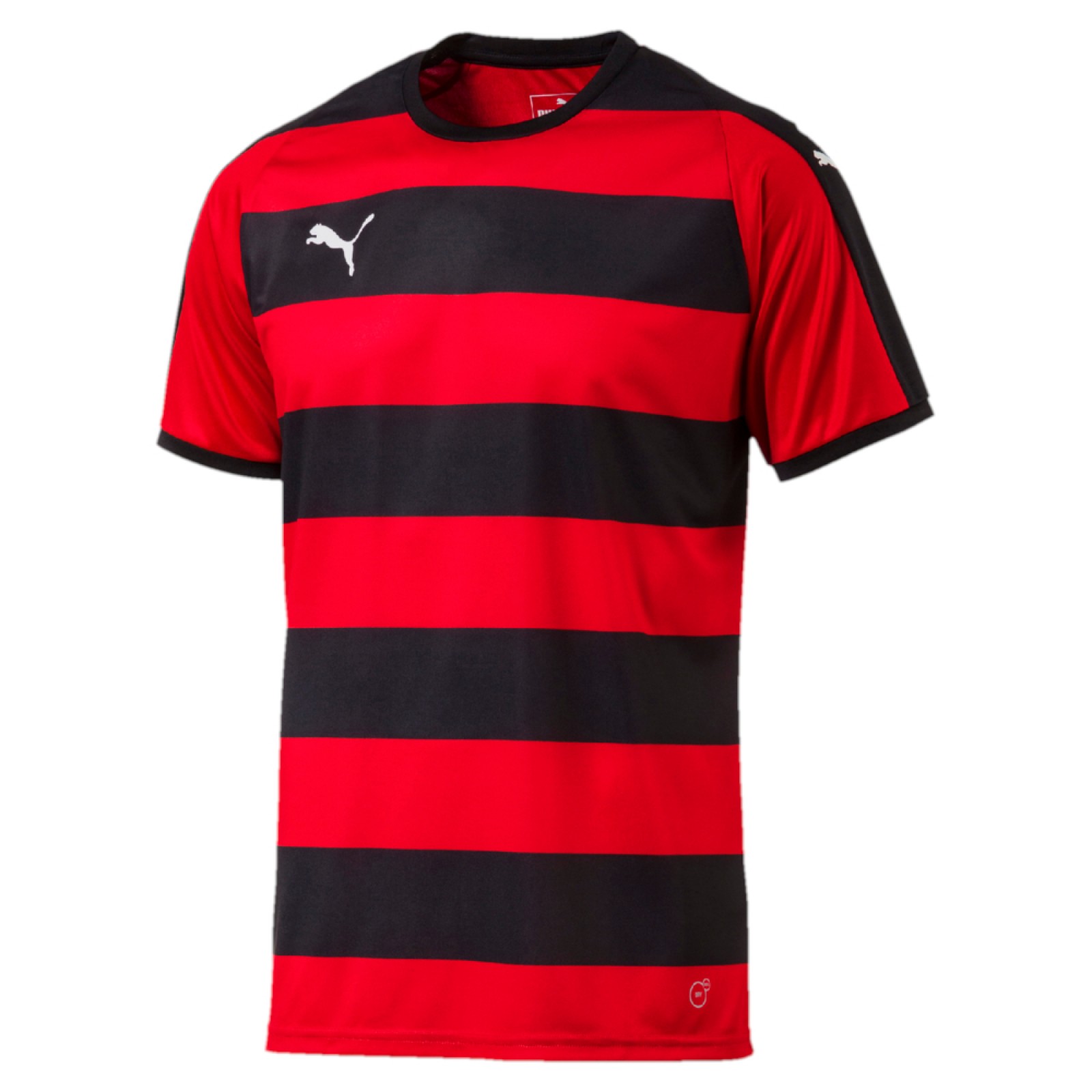 Puma LIGA JERSEY HOOPED T-Shirts rot --> yam-yam-world.de
